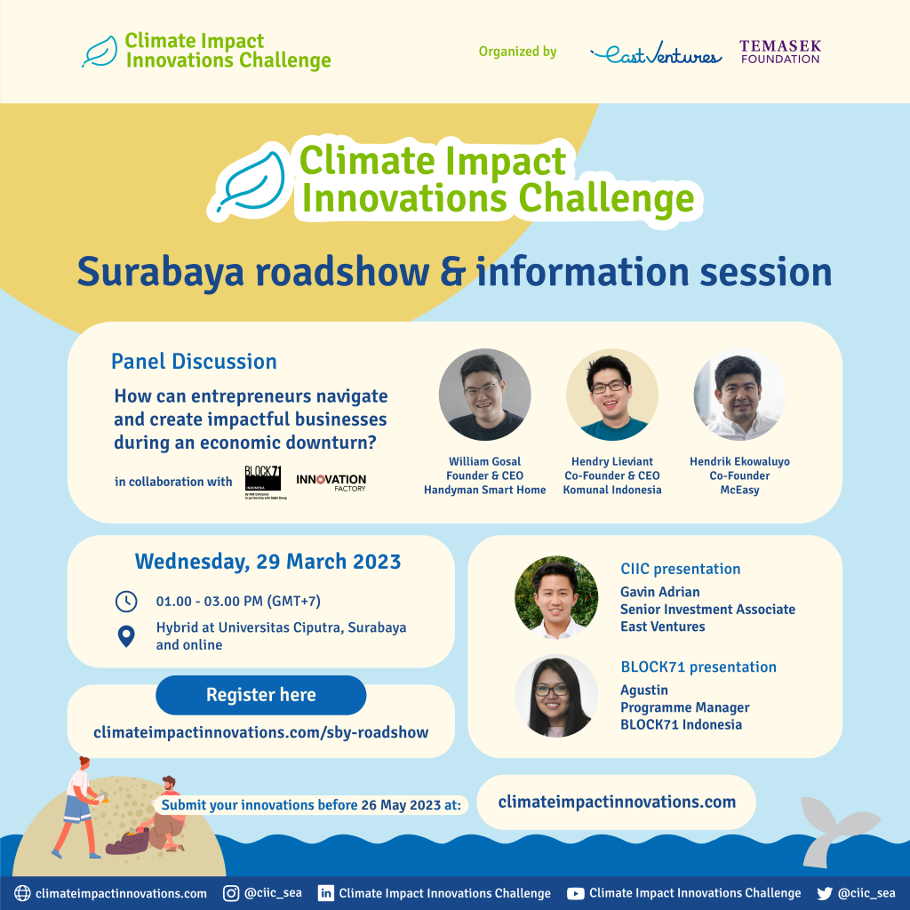 Climate Impact Innovations Challenge - Surabaya roadshow & information ...