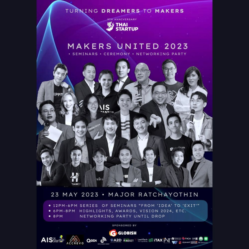 MAKERS UNITED 2023 - What global VCs are looking for in Thai startups?